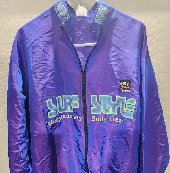 surf style | Jackets & Coats | Vintage Surf Style Y2k Wind Breaker Full ...